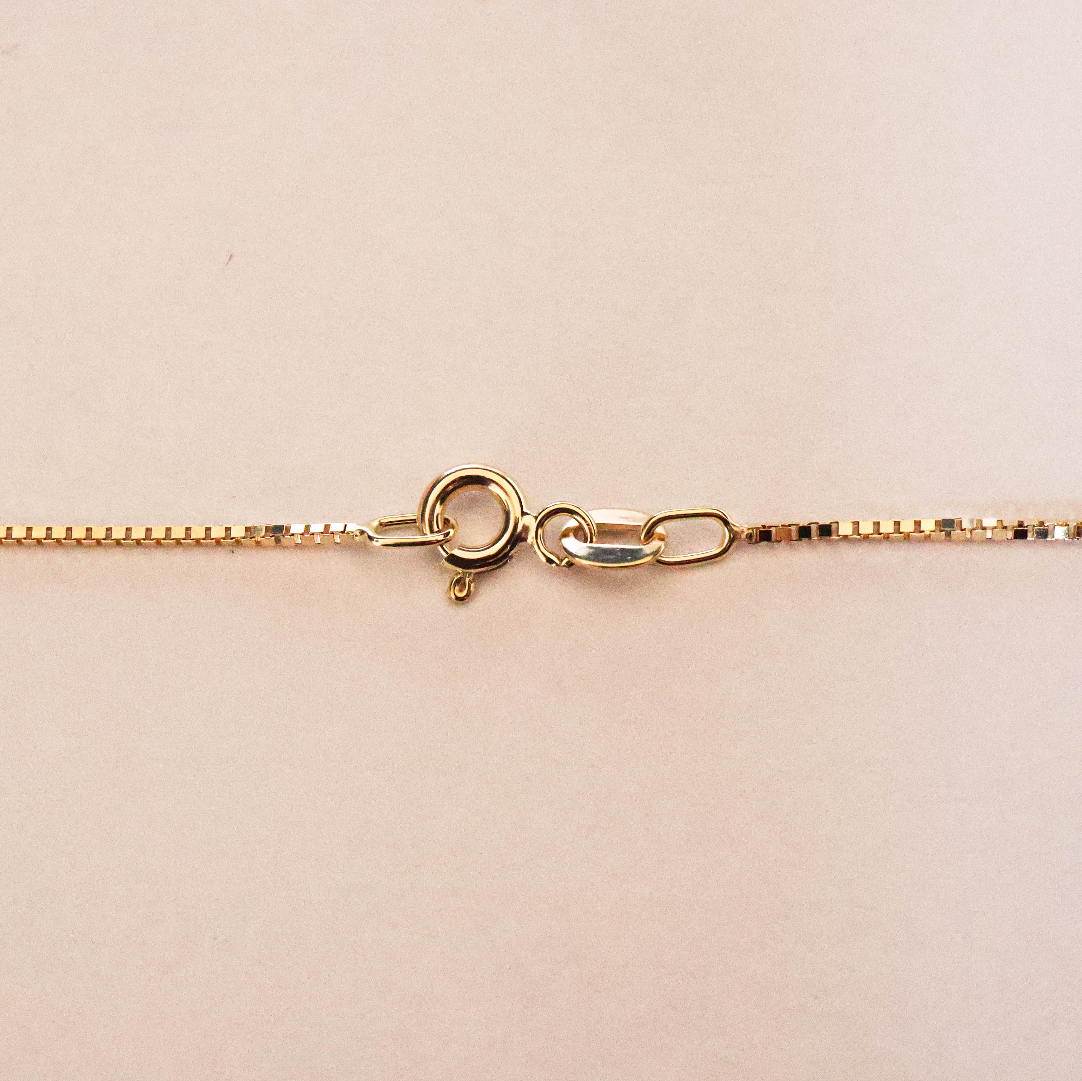 Medium Box Chain – Geneine Honey Bespoke Jewellery