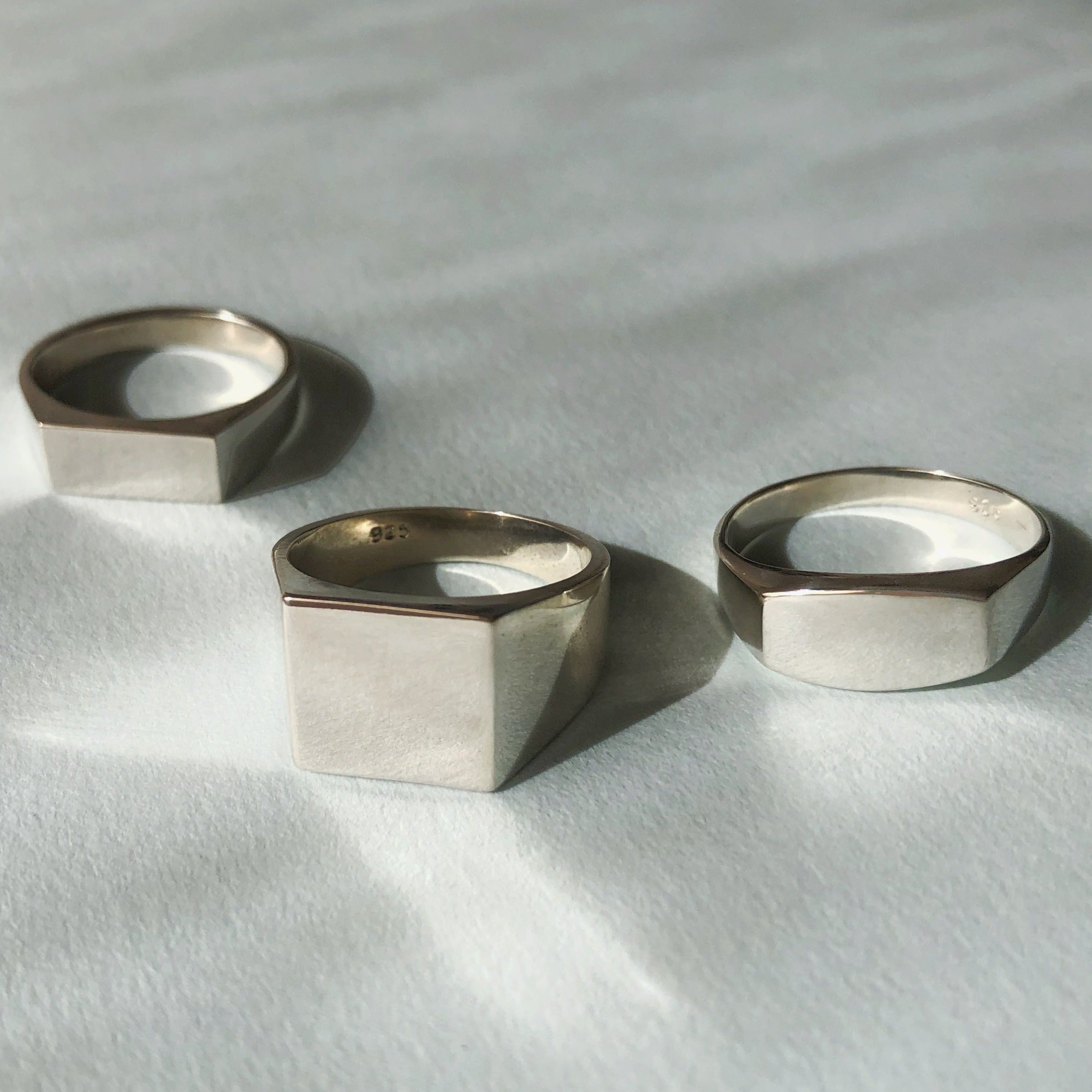 Square Signet Ring – Geneine Honey Bespoke Jewellery