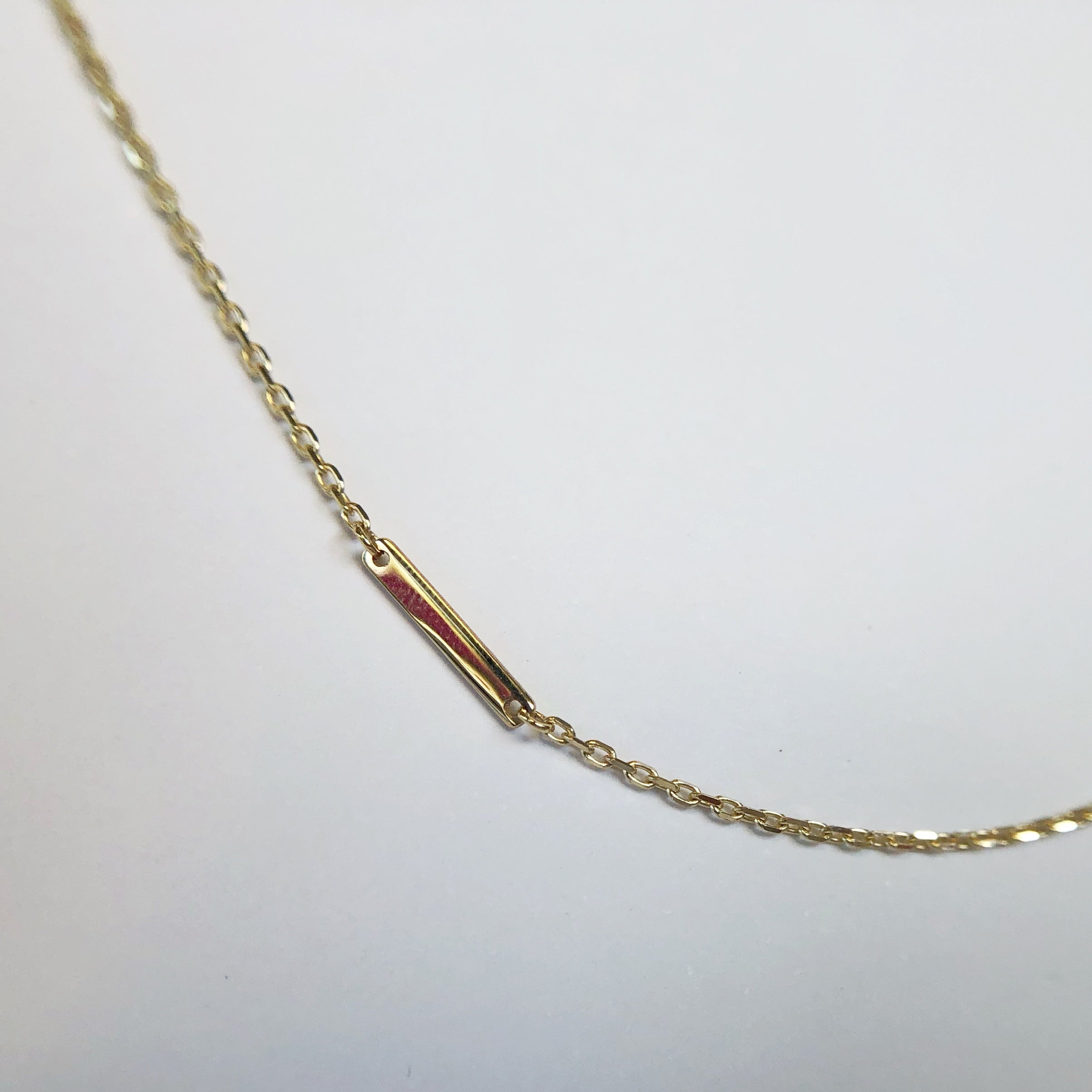 Bar Chain Necklace – Geneine Honey Bespoke Jewellery